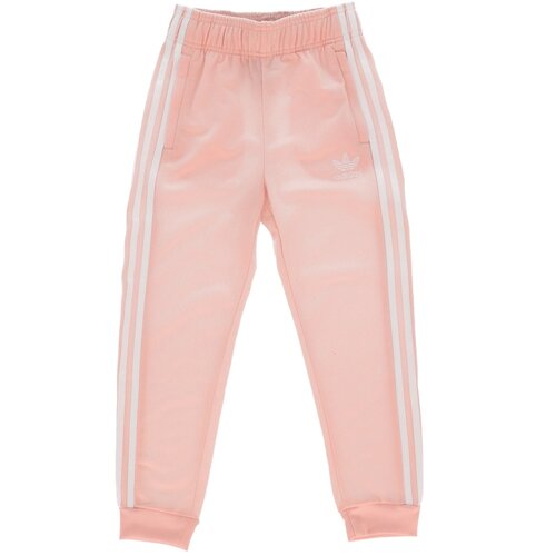Брюки adidas, размер 152, розовый