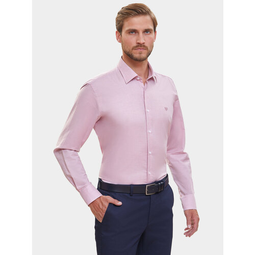 Рубашка KANZLER, размер 43, розовый