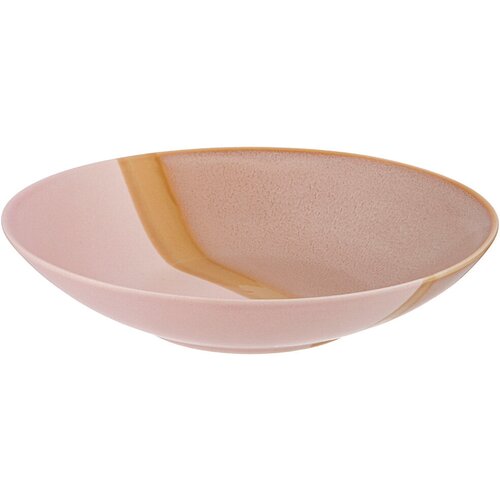 Тарелка суповая Bronco Sunset, 750 мл, 21*5 см, розовая (189-447)