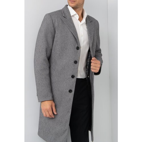Пальто MISTEKS design, размер 54-176, серый