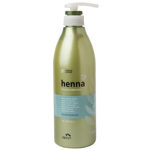 FLOR de MAN ополаскиватель для волос Henna Hair Rinse, 730 мл