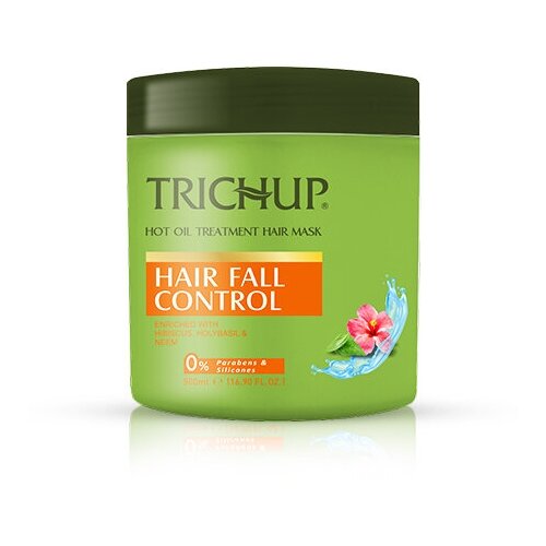 Trichup Hair Mask HAIR FALL CONTROL Hot Oil Treatment Vasu (Тричуп Маска для волос, контроль выпадения, Васу), 500 мл.
