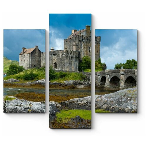 Модульная картина Замок Эйлен Донан в Шотландии120x108