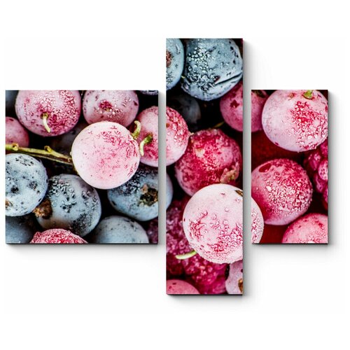 Модульная картина Ледяные ягоды 130x107