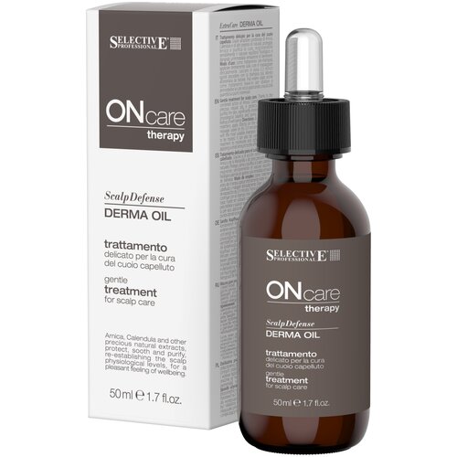 Selective Professional On Care Scalp Defense Масло для ухода за кожей головы, 50 мл