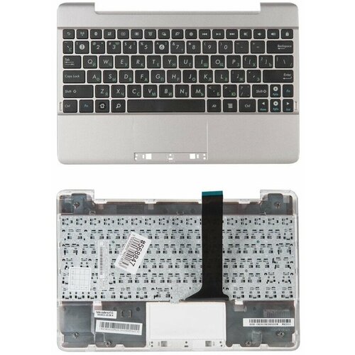 Keyboard / Клавиатура для Asus Transformer Pad TF300T серебристая