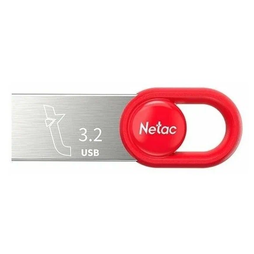 Флешка Netac UM2 USB 2.0 64 ГБ, 1 шт., красный