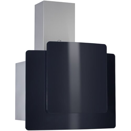 Купольная вытяжка MBS ROSALIA 160 GLASS BLACK, цвет корпуса glass black, цвет окантовки/панели черный