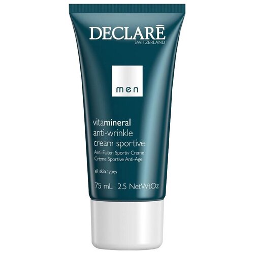 Declare Крем против морщин для активных мужчин Men Vitamineral Anti-Wrinkle Cream Sportive, 75 мл/75 г