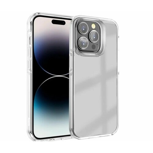 Силиконовый Чехол Hoco Light Series для iPhone 15 Pro Max прозрачный