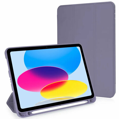 Чехол Guardi Milano Series для iPad 10.9" (2022) лавандовый (Lavander)