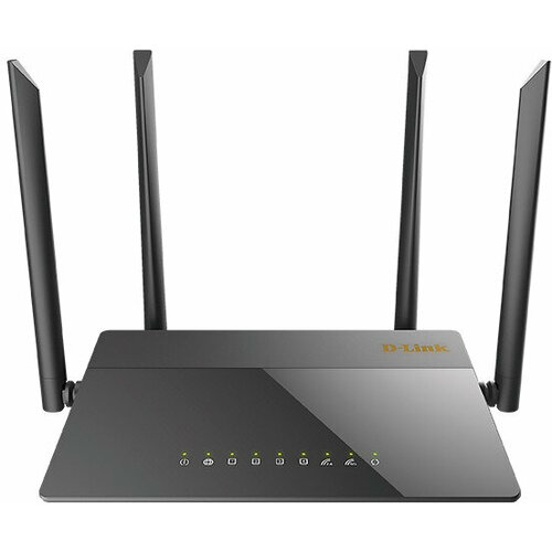 Маршрутизатор/ DIR-841/GF, DIR-841/GFRU AC1200 Wi-Fi Router, 1000Base-X SFP WAN, 4x100Base-TX LAN, 4x5dBi external antennas