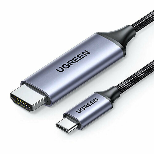 Кабель USB Type C (Thunderbolt 3) на HDMI 2.0 4K60Гц 2 метра Ugreen