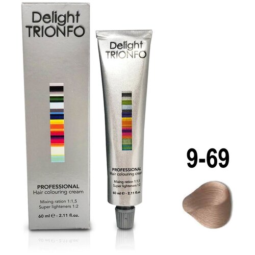 Constant Delight Стойкая крем-краска для волос Trionfo, 9-69 блондин шоколадно-фиолетовый, 60 мл