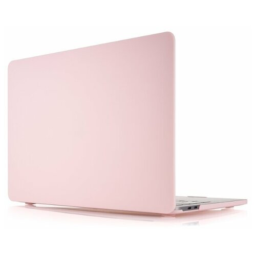 Чехол-накладка vlp Protective plastic case for MacBook Pro 13 with Touch Bar light pink