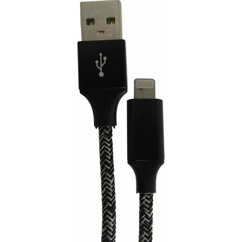 USB Кабель для Apple/iPhone "Oino", в нейлоновой оплетке, 2.4A, 1 м.
