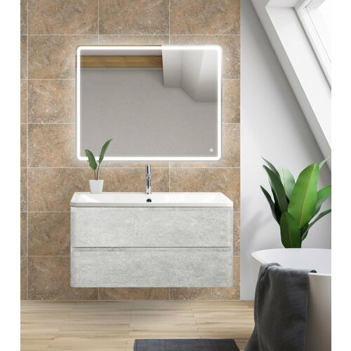 Мебель для ванной BelBagno ALBANO-800-Cemento Verona Grigio