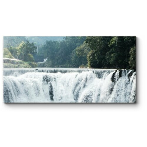 Модульная картина Водопад Шифен, Тайвань60x30