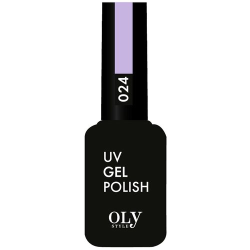 Olystyle гель-лак для ногтей UV Gel Polish, 10 мл, 42 г, 024 сиреневый