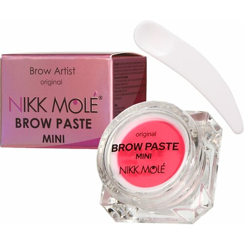 Brow Paste малина MINI Nikk Mole (10 гр)
