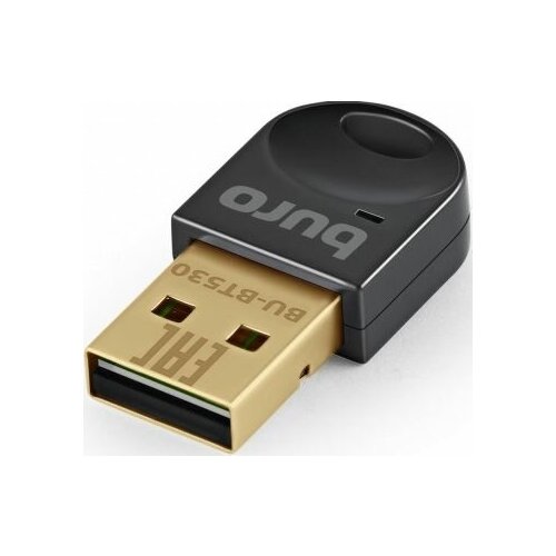Адаптер Buro USB BT5.3+EDR class 1.5 20м черный