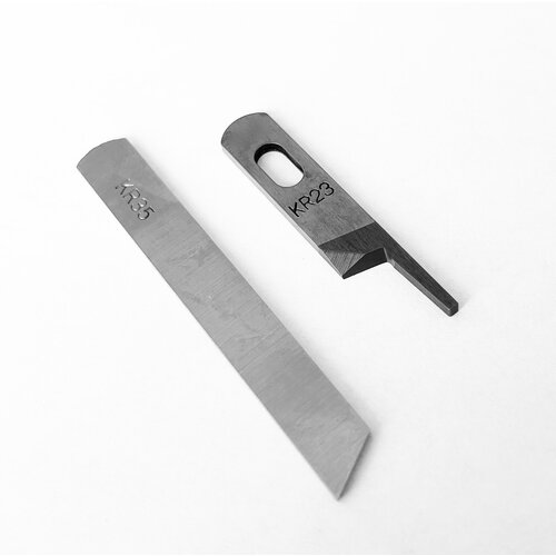 Ножи (KR23, KR35, комплект) для промышленного оверлока JACK, AURORA, YAMATA, JATI, JUCK, TYPICAL.
