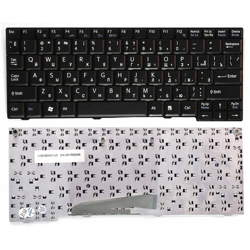 Клавиатура для Sony Vaio V-0919BIAS1-US черная
