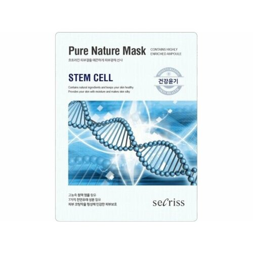 Маска для лица тканевая ANSKIN Secriss Pure Nature Stem Cell