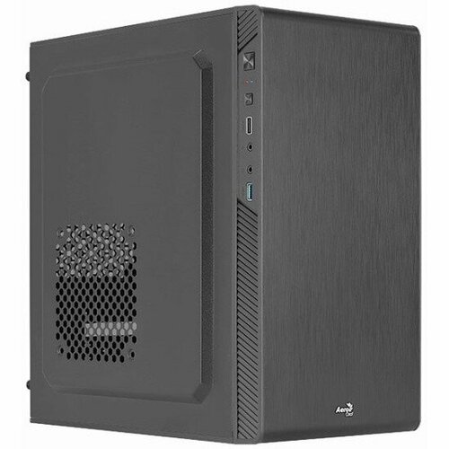 AeroCool Корпус Aerocool CS-106-S-BK-v1 черный без БП mATX 4x120mm 1xUSB2.0 1xUSB3.0 audio