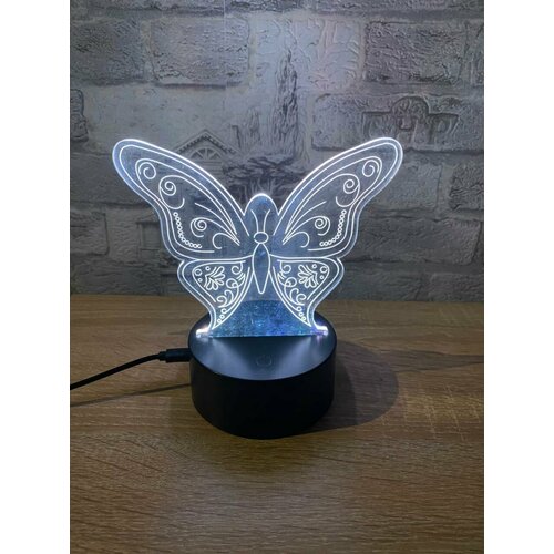 3D Светильник бабочка парусник