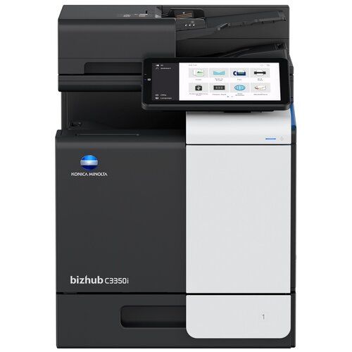 МФУ лазерное Konica Minolta bizhub C3350i, цветн., A4, черный/белый