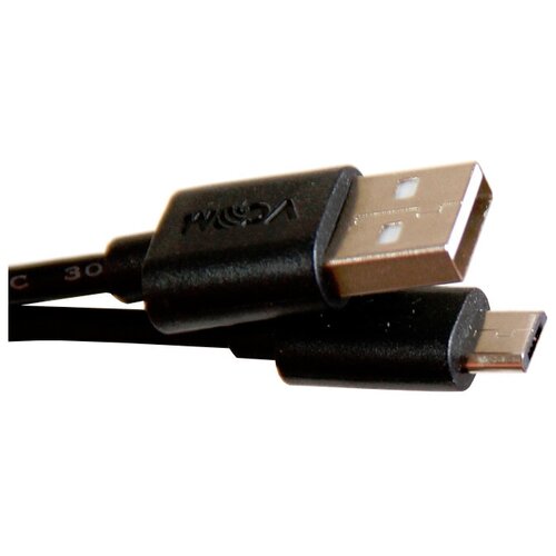 Кабель VCOM USB - microUSB (VUS6945), 1.8 м, черный