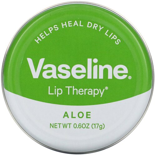 Vaseline Бальзам для губ Aloe Lip therapy, прозрачный