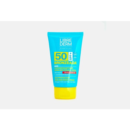 Солнцезащитный крем с Омега 3-6-9 и термальной водой SPF50+ LIBREDERM bronzeada