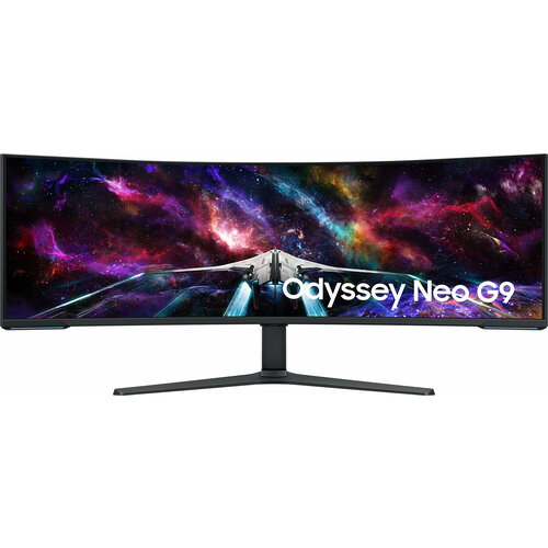 Монитор 57" Samsung Odyssey Neo G9 S57CG952NI, 7680х2160, 240 Гц, VA, черный (ls57cg952nixci)