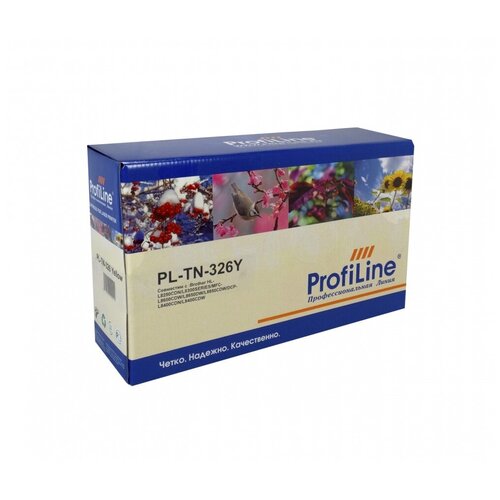 Картридж ProfiLine PL-TN-326Y, 3500 стр, желтый