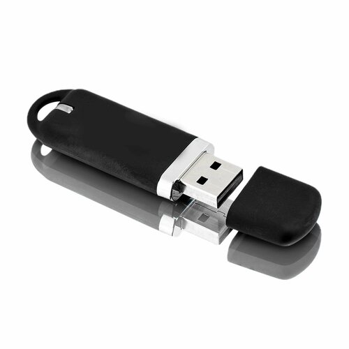Флешка Memo, 8 ГБ, черная, USB 2.0, арт. F34 10шт