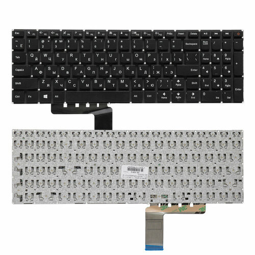 Lenovo Клавиатура для ноутбука Lenovo Ideapad 310-15ISK 110-15 версия 2 с кнопкой включения