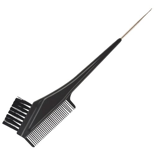 MEIZER, Кисть для окрашивания волос, с расческой и металлическим крючком-5 шт.