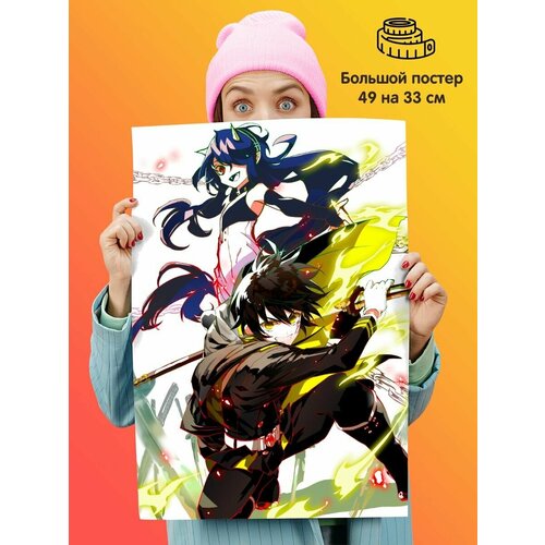 Постер плакат Последний серафим Owari no Seraph