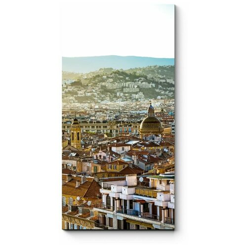 Модульная картина Панорама, Ницца, Франция 70x140