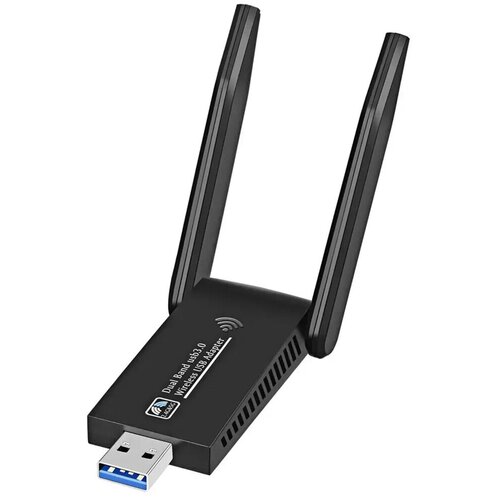 WiFi+Bluetooth адаптер AC1300 (RTL8822) USB 3.0, BT4.2, 802.11ac, 867 Мбит/с, антенна 5dBi | ORIENT XG-947ac+