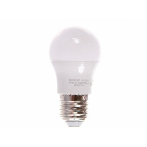 Лампа светодиодная LED 9.5 Вт 890 Лм 3000К теплая Е27 Шар Black | код.105102110 | GAUSS (15шт. в упак.)