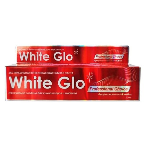 White Glo 834 Зубная паста отбеливающая профессиональный выбор 100 гр