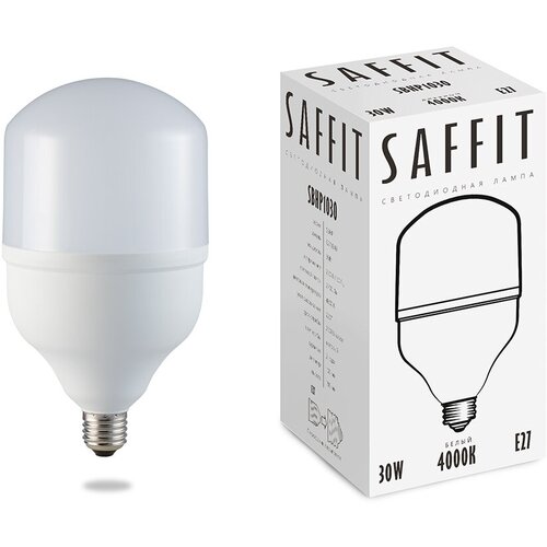 Лампа светодиодная LED 30вт Е27 белый | код. 55090 | FERON (8шт. в упак.)