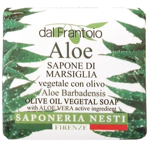 Nesti Dante Мыло кусковое dal Frantoio Aloe, 100 г