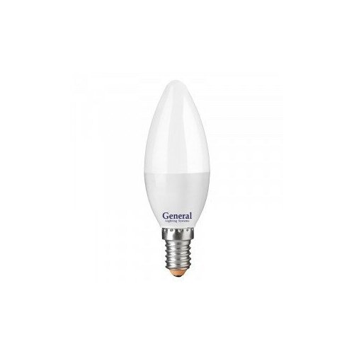 Светодиодная LED лампа General свеча E14 12W 2700K 2K 35х105 пластик/алюм GLDEN-CF-12-230-E14-2700 649927 (упаковка 12 штук)