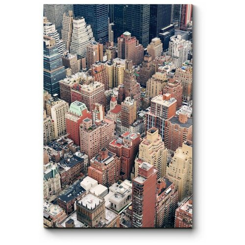 Модульная картина Городской пейзаж Нью-Йорка80x120