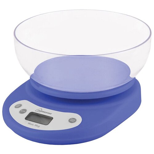 Кухонные весы HOMESTAR HS-3001, голубой