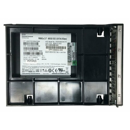 Жесткий диск HP 797303-B21 480Gb SATA 3,5" SSD